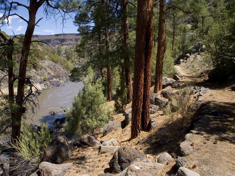 Canon Del and River Trail loop via Cebolla Mesa Trail — Wild Rivers ...