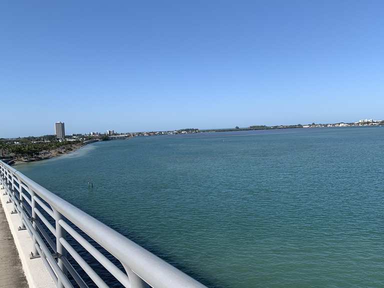 Lido Key via John Ringling Bridge loop — Sarasota | Laufrunde | Komoot