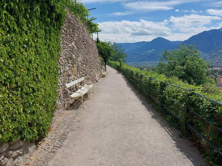 Muro a secco sulla Passeggiata Tappeiner : percorsi escursionistici e ...