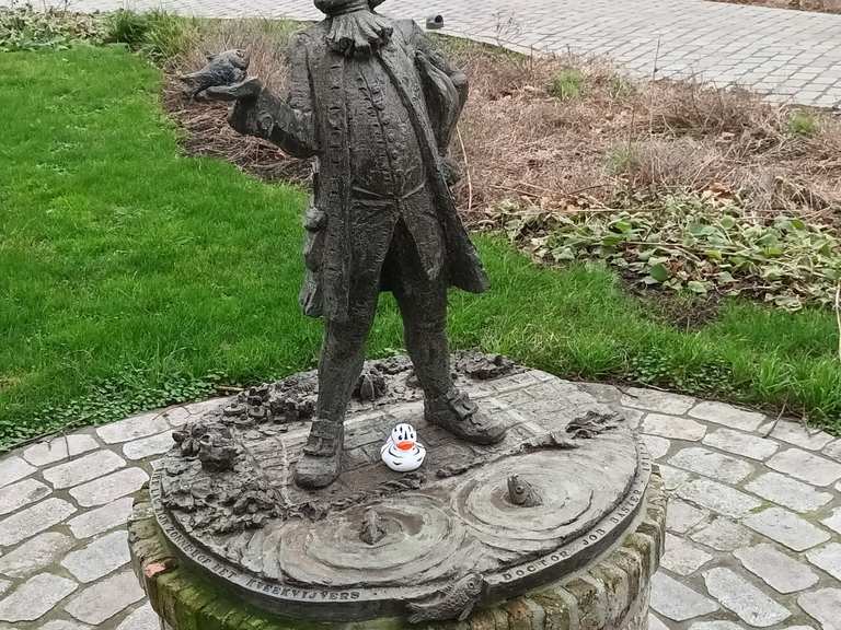 Standbeeld Pieter Mogge: Wanderungen und Rundwege | komoot