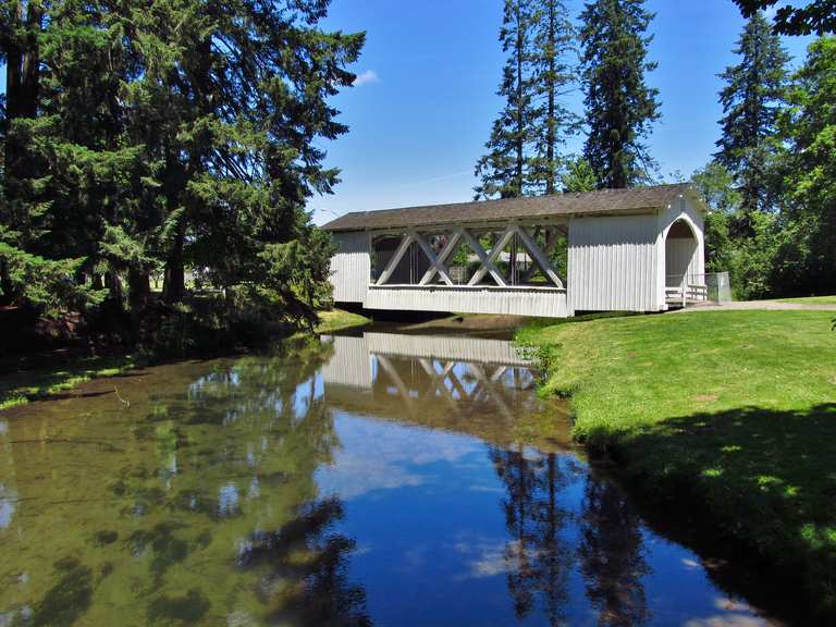 Stayton Bridges loop — Marion County, Oregon | ride | Komoot