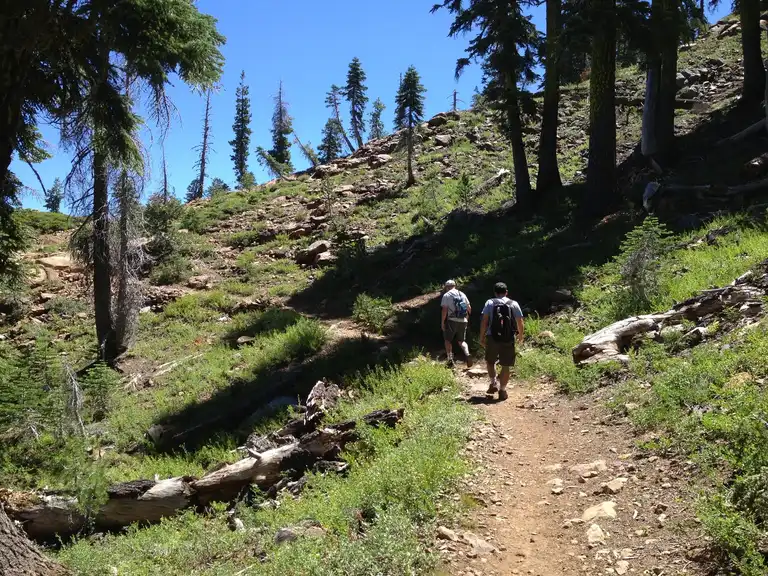 Round Lake Trail at Island Lake - Nevada County, California | Running ...