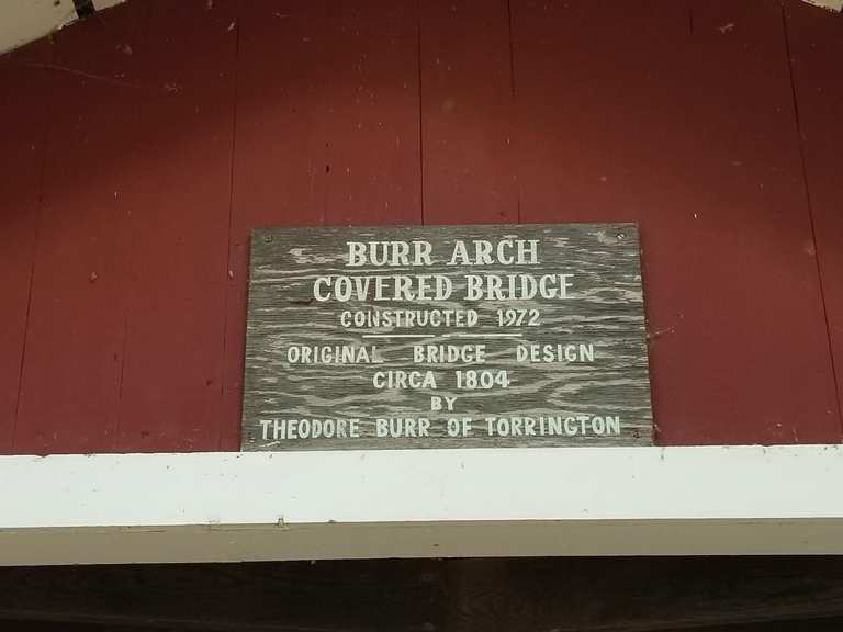 Southford Falls & Burr Arch Covered Bridge via Red Trail — Southford ...