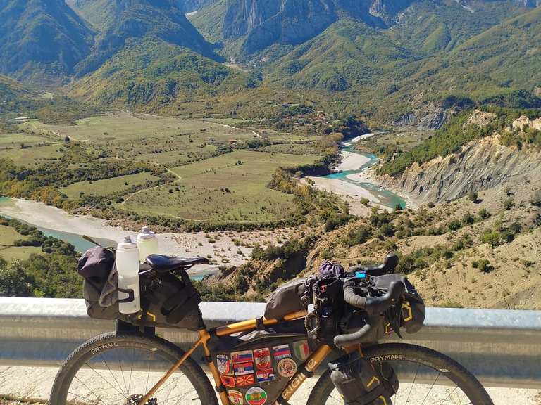 Vjosa-Tal Cycle Routes and Map | Komoot