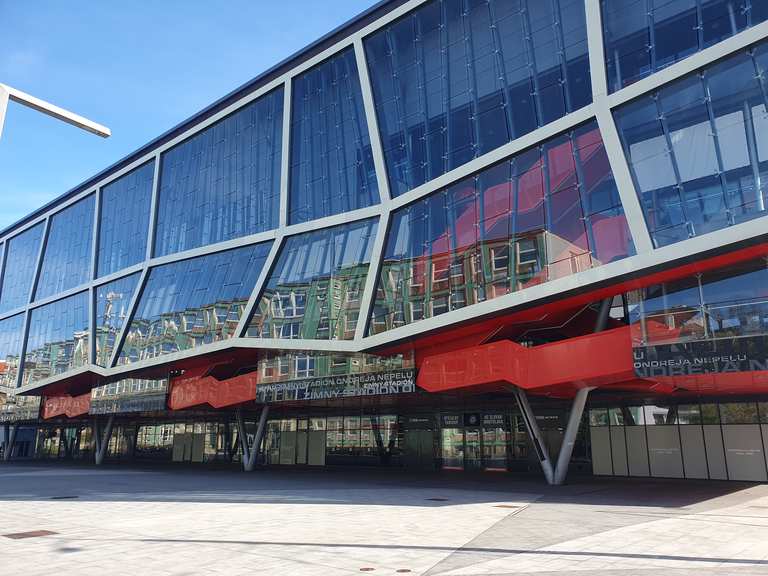 Zimný štadión Ondreja Nepelu (TIPOS Aréna) Routes for Walking and ...