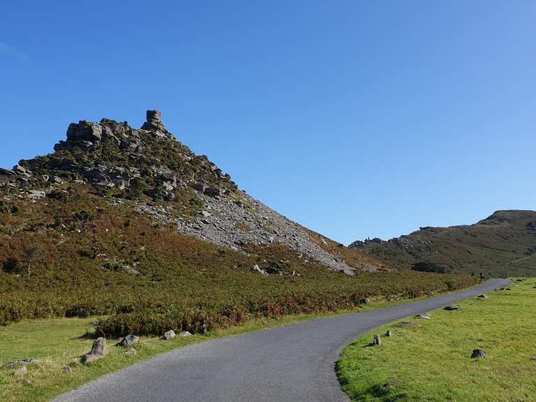 Hollerday Hill – Valley of Rocks loop from Lynton | run | Komoot