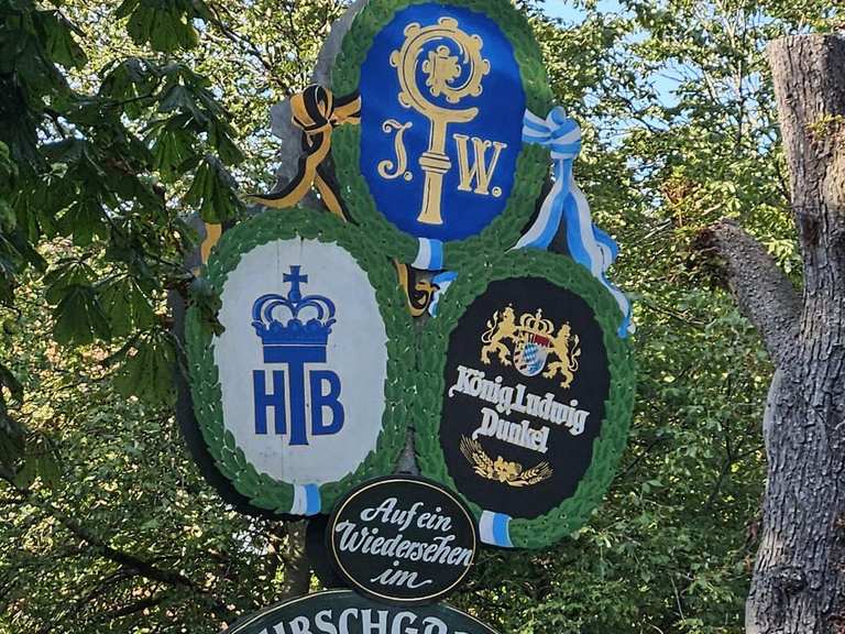 Biergarten im Hirschgarten - Cycle Routes and Map | Komoot