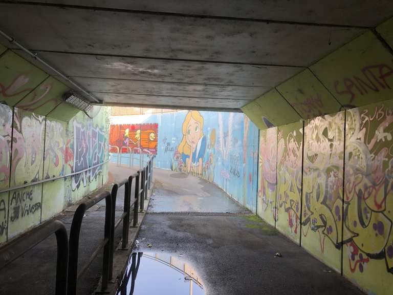 Bicycle underpass - Mountain Bike Trails & Tracks | Komoot