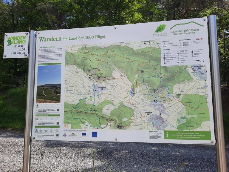 Parkplatz und Wanderkarte: Wanderungen und Rundwege | komoot