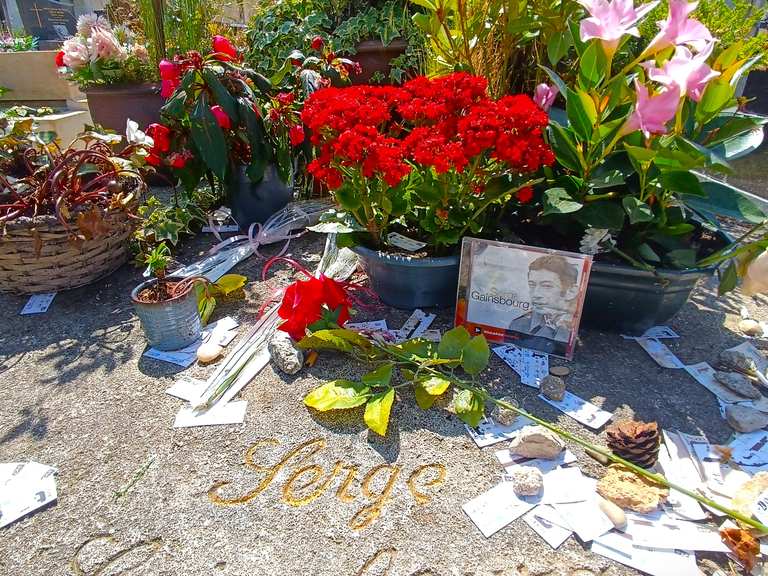 Tombe de Serge Gainsbourg – Randonnées & Comment s'y rendre | Komoot