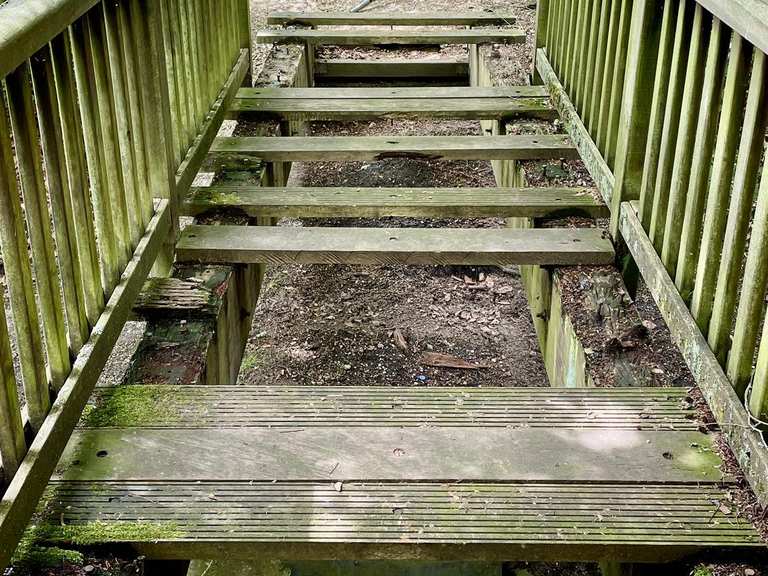 Makeshift bridge Routes for Walking and Hiking | Komoot