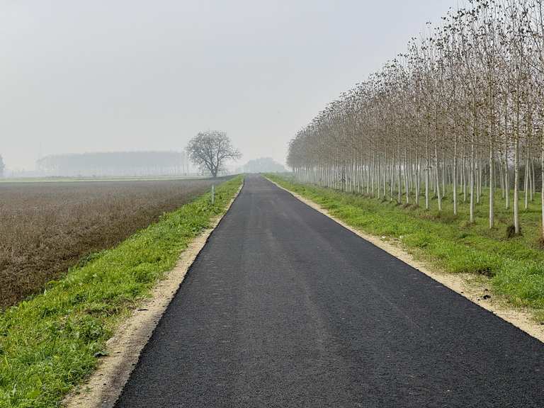 VenTo Cycle Path Between Bozzole and Frassineto Po Cycle Routes and Map ...