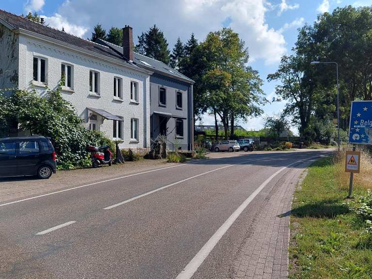 Grenzübergang Niederlande–Belgien bei Gemmenich: Wanderungen und ...