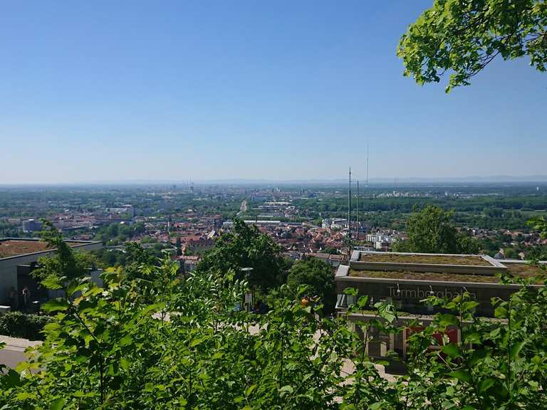 Turmberg – Aussichtspunkt und Ruinen (Karlsruhe-Durlach): Wanderungen ...