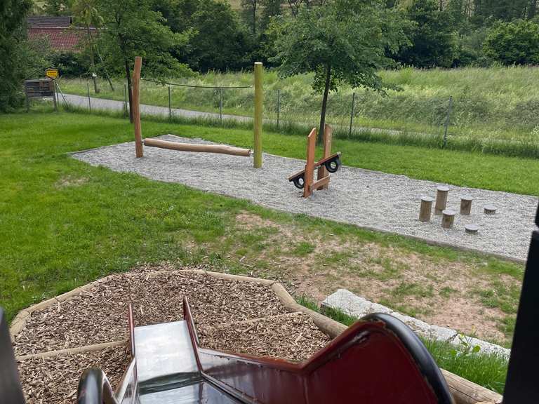 Forest playground with barbecue area – Hiking & Cycling Routes | Komoot