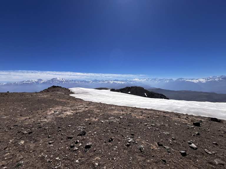 Cerro San Ramón: Wanderungen und Rundwege | komoot