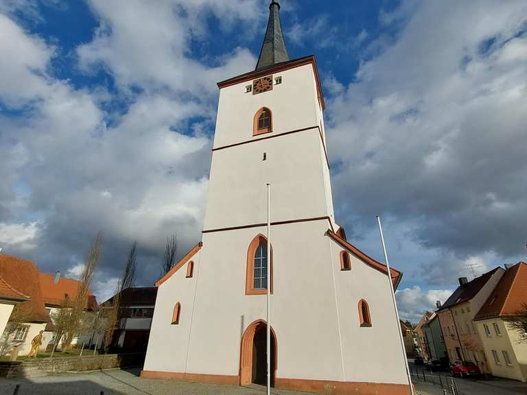 Katholische Pfarrkirche St. Johannes der Täufer : Radtouren und Radwege | komoot