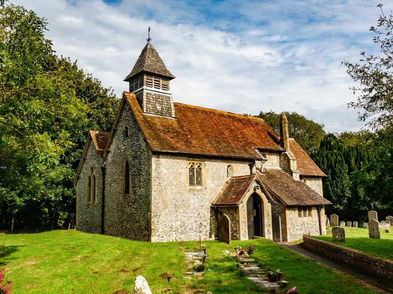 Whitfield church: St Peter - Cycle Routes and Map | Komoot