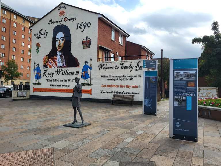 Sandy Row statue Routes for Walking and Hiking | Komoot