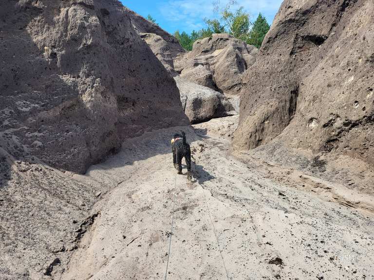 Roter See und Sanddünen: Wanderungen und Rundwege | komoot