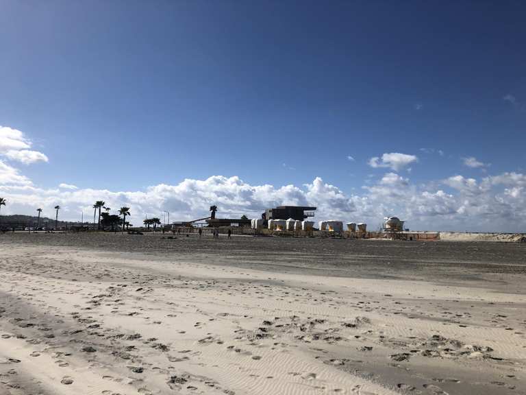 SDSU Beach, Cystal Pier & South Mission Beach via Ocean Front Walk ...