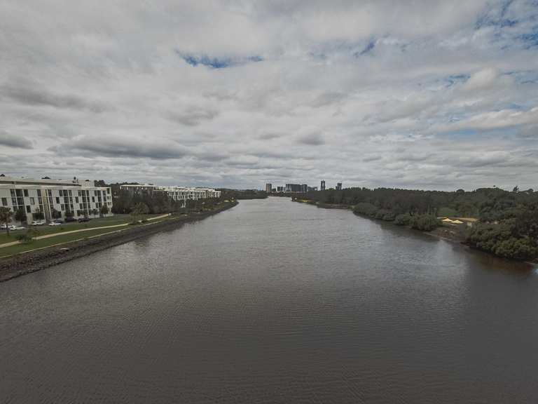 Silverwater Bridge Road Cycle Routes and Map | Komoot