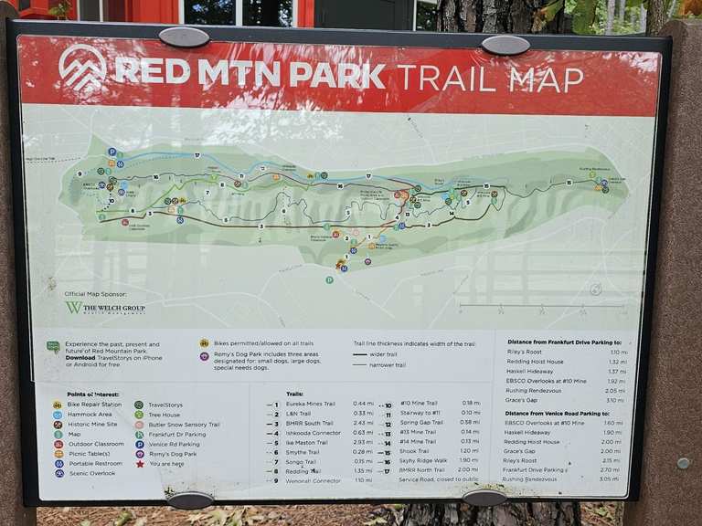 Eingang Park Rode Berg wandelroutes en hikes | Komoot