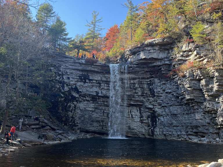Lake Maratanza, Awosting Lake and Awosting Falls from Ellenville ...