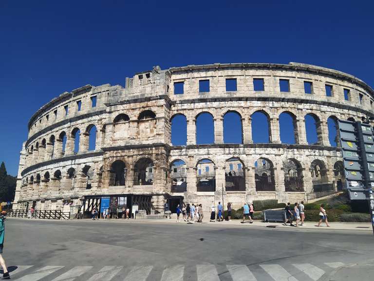 Amphitheater of Pula - Cycle Routes and Map | Komoot