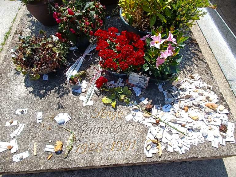 Tombe de Serge Gainsbourg – Randonnées & Comment s'y rendre | Komoot