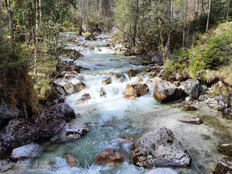 Blaueishütte – Aufstieg zur Blaueishütte Runde von Ramsau bei ...