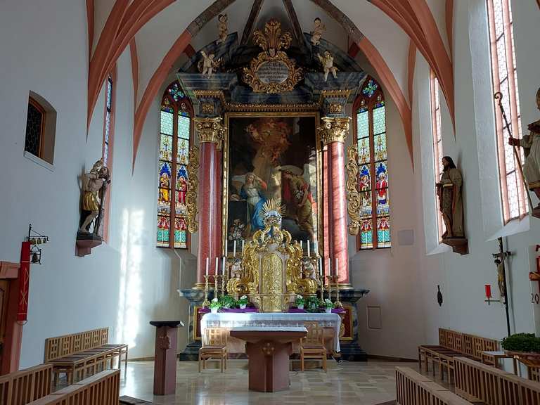 Katholische Pfarrkirche St. Johannes der Täufer : Radtouren und Radwege | komoot