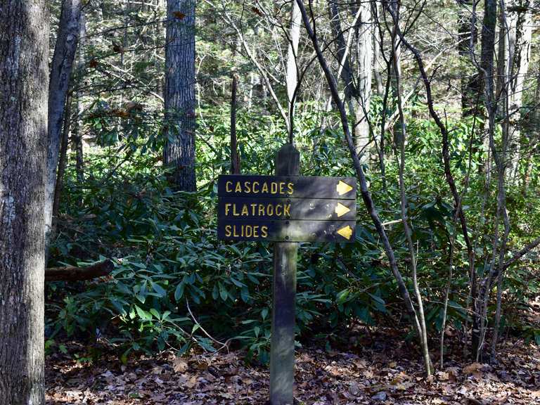 Cucumber Falls to Flatrock via Meadow Run Loop Trail — Ohiopyle State ...