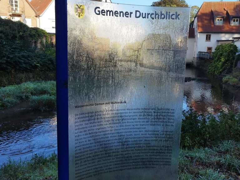 Gemener Durchblick - Wassermühle Gemen mit Mühlenkolk: Wanderungen und ...