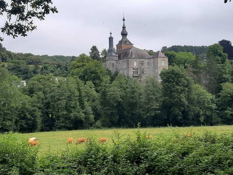 La roche du Pas - lus vanuit Vierves-sur-Viroin in het Nationaal Park ...