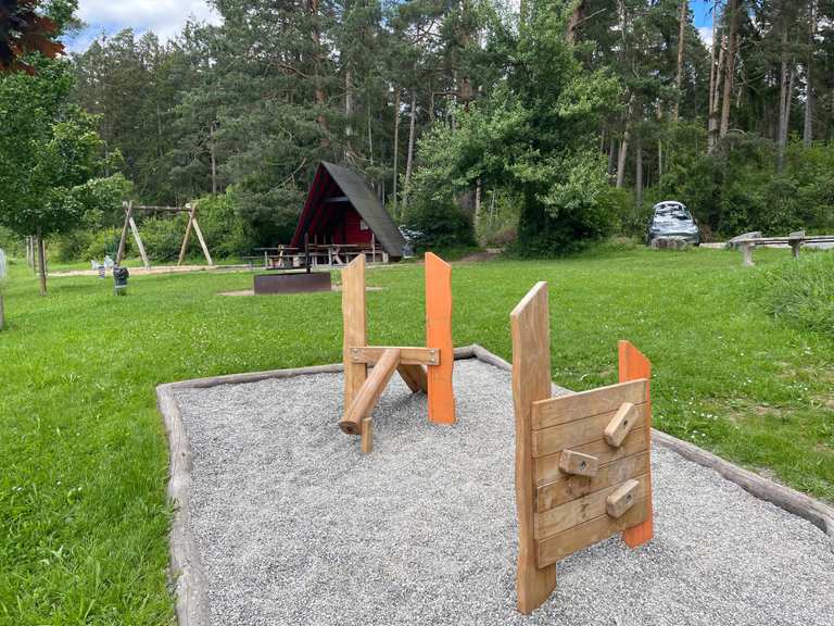 Forest playground with barbecue area – Hiking & Cycling Routes | Komoot