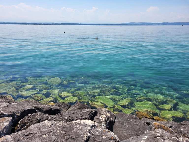 Port de Cortaillod: Wanderungen und Rundwege | komoot