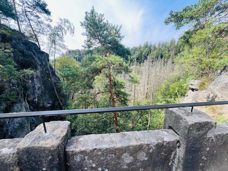auf dem Hockstein - Hohnstein, Sächsische Schweiz-Osterzgebirge | Lauf ...