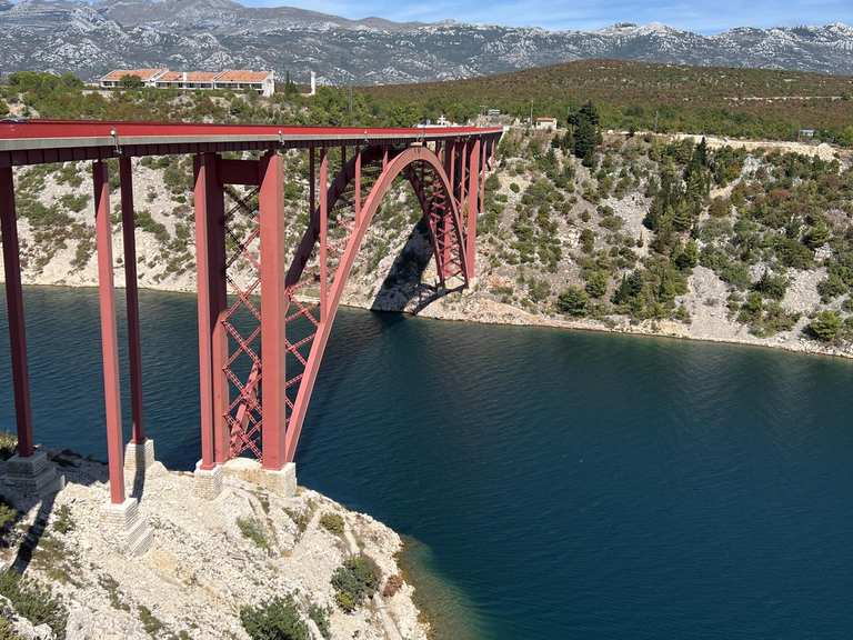 Maslenica Bridge – Cycling Routes & How to Get There | Komoot