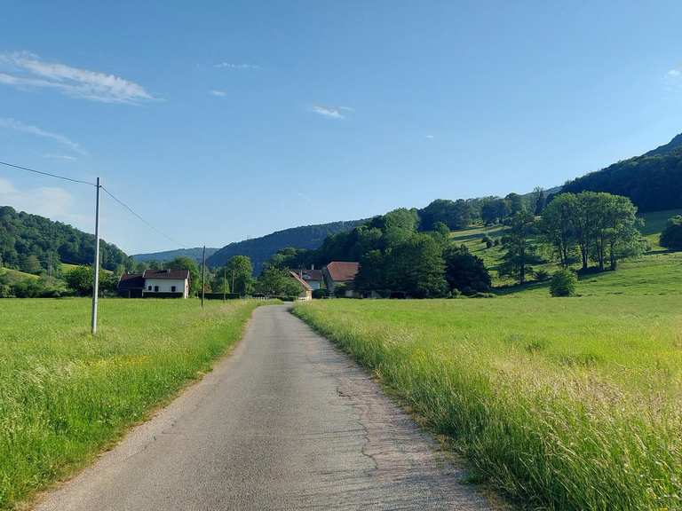 Ramo del fiume Doubs tra Pont-de-Roide e Bief: percorsi ciclabili | Komoot