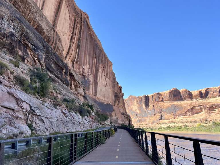 Moab Canyon Pathway (East along the Colorado River) - Moab, Grand ...