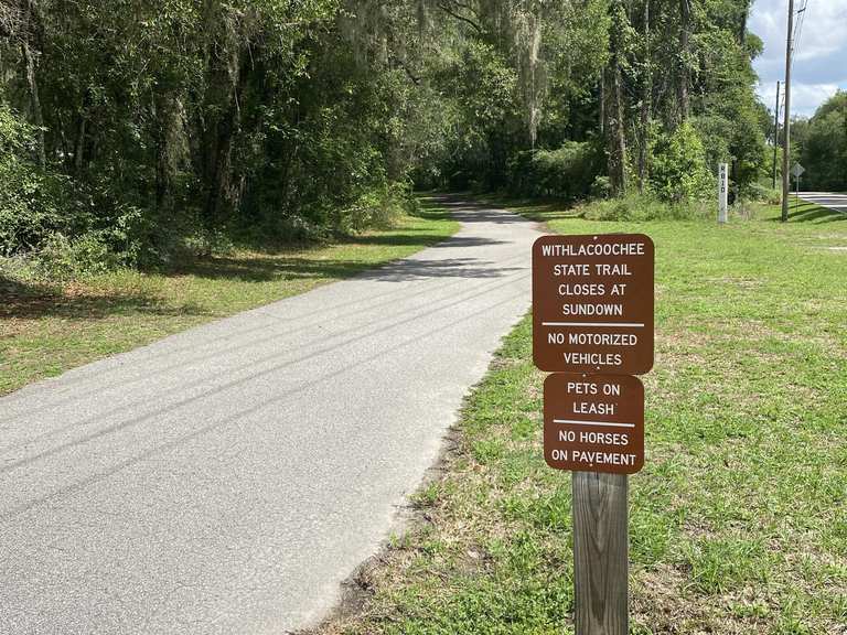 The Good Neighbor Trail to Withlacoochee State Trail loop — Hernando ...