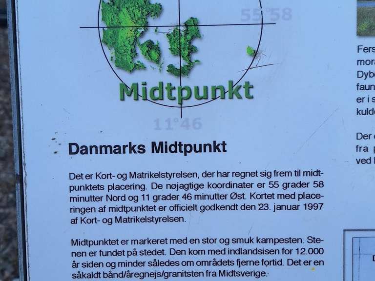 Denmark's Geographical Midpoint – Hiking & Cycling Routes | Komoot