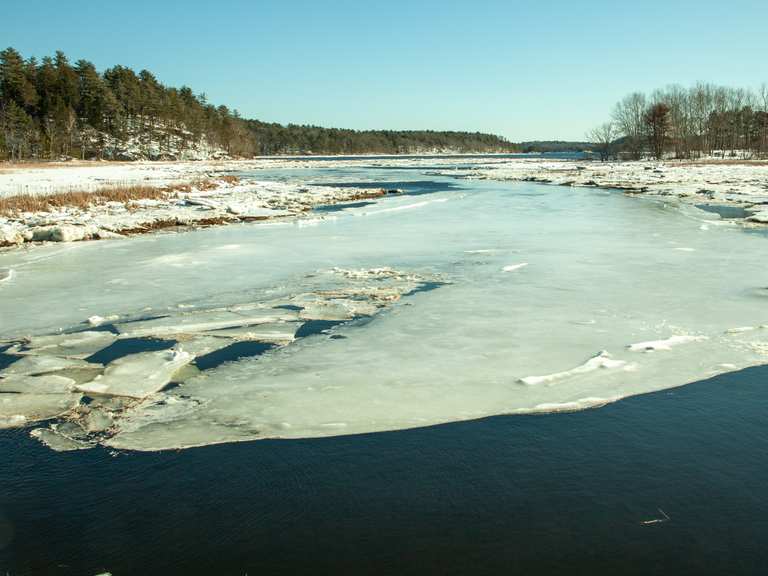 Blue & Green Trail loop — Hamilton Audubon Sanctuary — West Bath ...