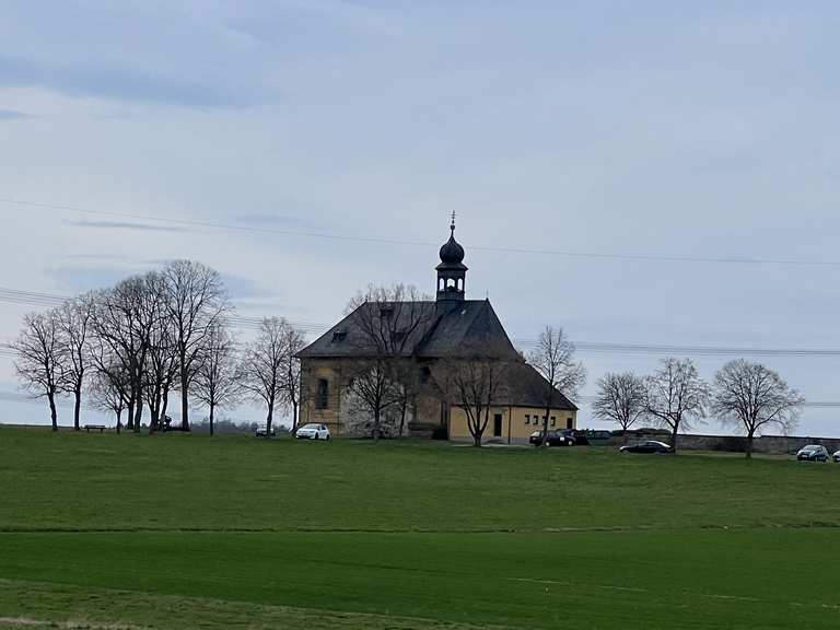 Lichtenfels-Isling Kreuzkapelle: Mountainbike-Touren und -Trails | komoot