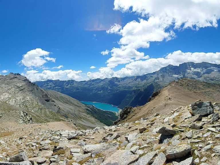Subida al Lake Lillet — Parque Nacional del Gran Paradiso — Ruta en ...