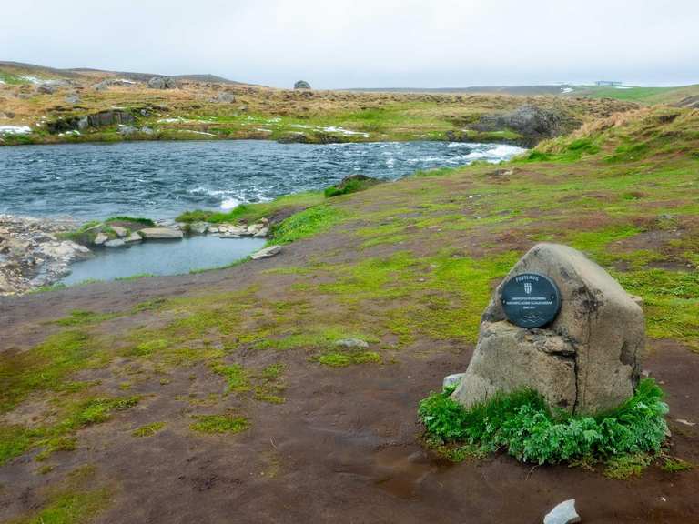Fosslaug Hot Spring: Wanderungen und Rundwege | komoot