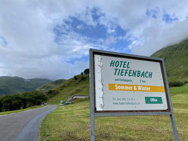 Realp-Hotel Tiefenbach: Mountainbike-Touren | komoot