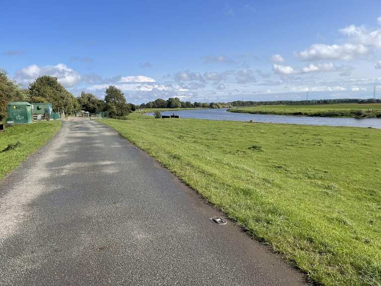 Path Along the River Trent Near Burton Joyce Cycle Routes and Map | Komoot