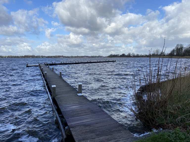 Reeuwijckse plassen uitzicht – Uitzicht over het meer rondtocht vanuit ...